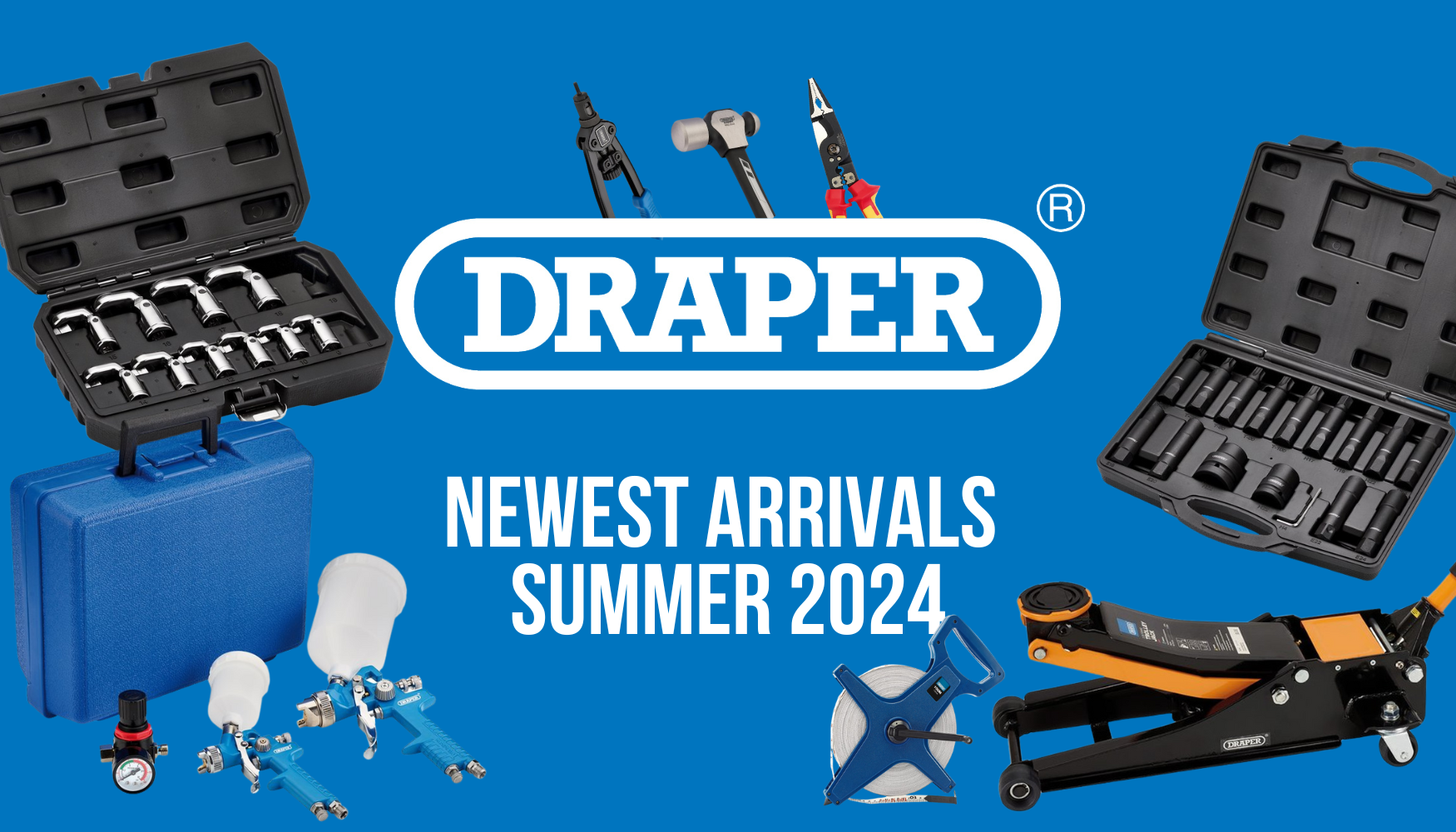 NEWEST Arrivals of Draper Tools at ToolForce